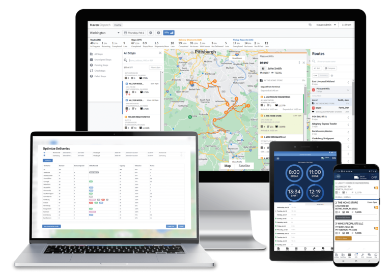 Trucking Operations Software - Planning & Execution - Maven